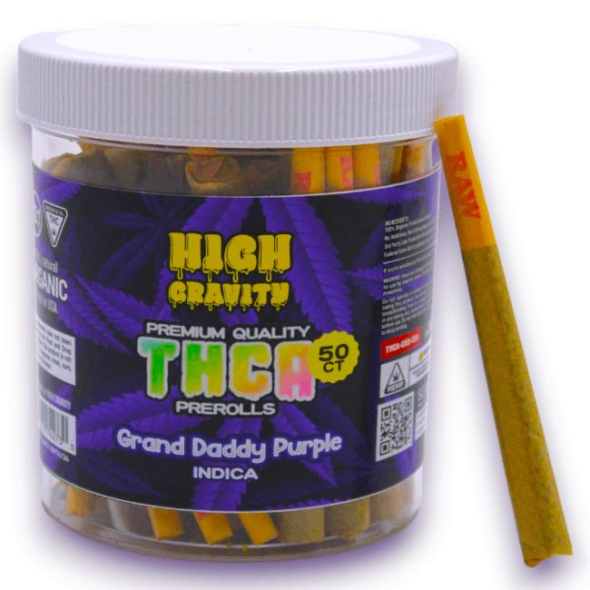 HIGH GRAVITY 50CT PRE-ROLL JARS – Rising Wholesale Inc.