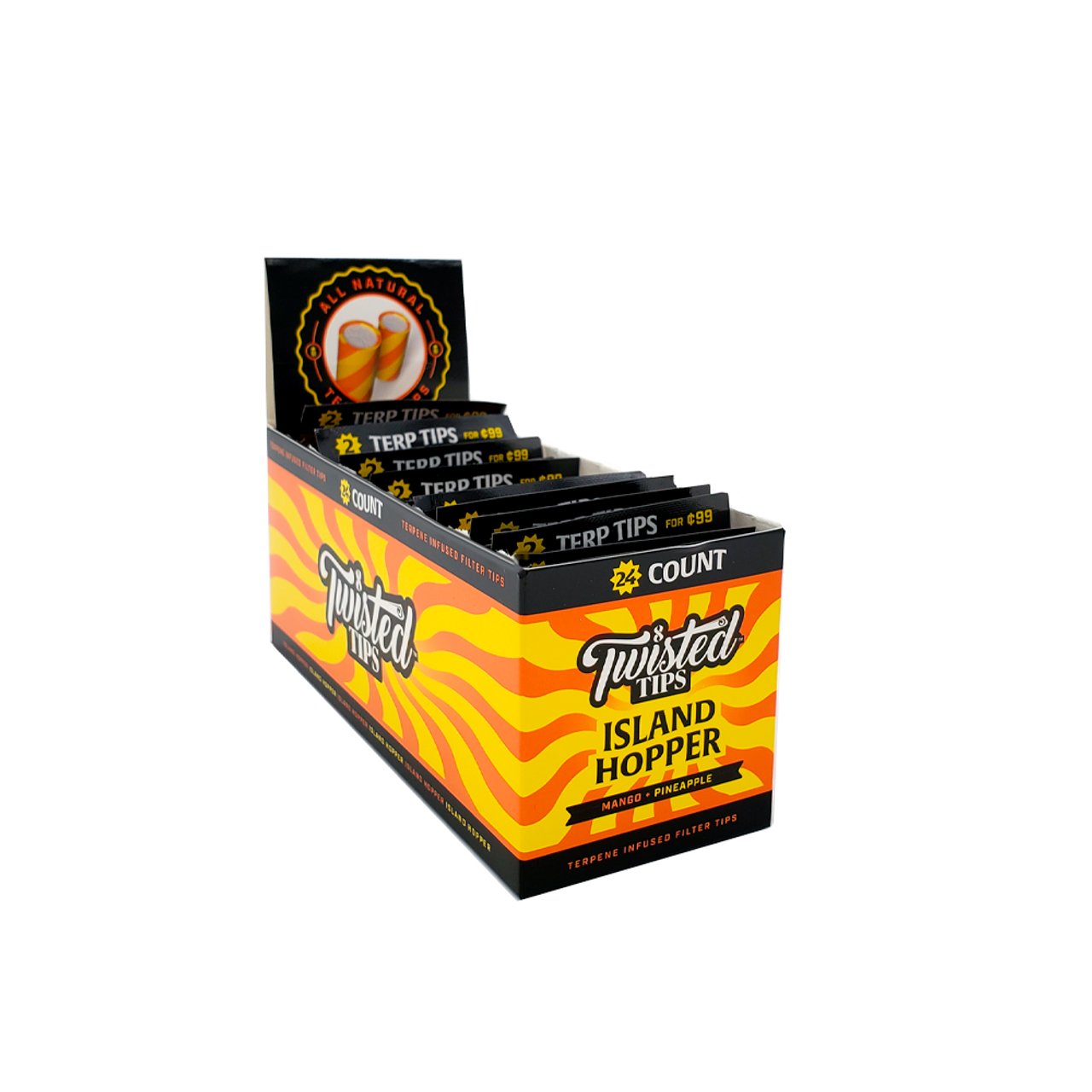 TWISTED TIPS FLAVORED TERPENE INFUSED FILTER TIPS – Rising Wholesale Inc.