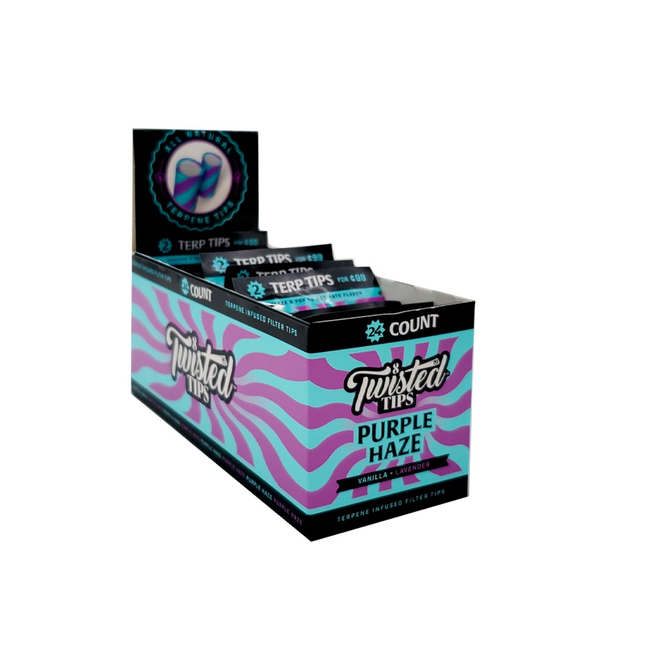 TWISTED TIPS FLAVORED TERPENE INFUSED FILTER TIPS – Rising Wholesale Inc.