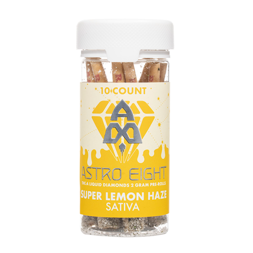 ASTRO 8 THC-A LIQUID DIAMONDS 2G PRE ROLLS 10CT/JAR – Rising Wholesale Inc.